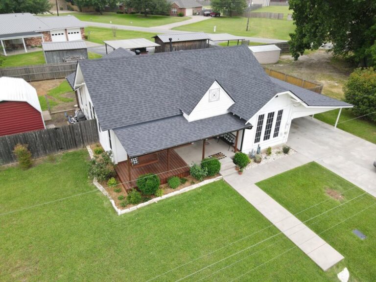 CertainTeed Moire Black Landmark AR Shingle Roof Replacement