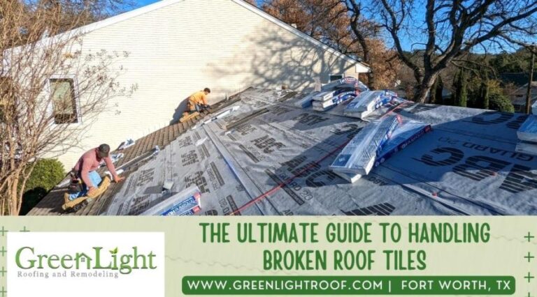 Broken Roof Tiles: How to Handle Them with Ease | Greenlight